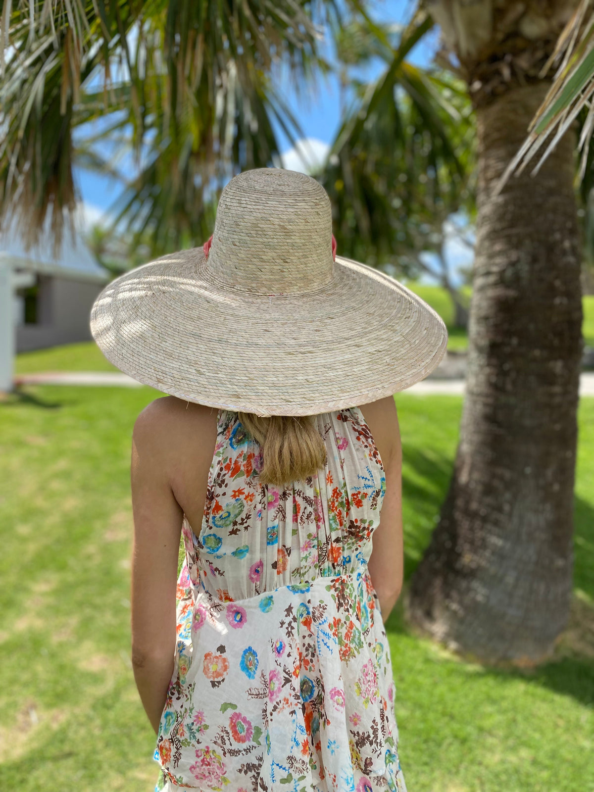 SARAH BRAY BERMUDA, Daisy Sun Hat - Long Ivory Grosgrain Ribbon – Only ...